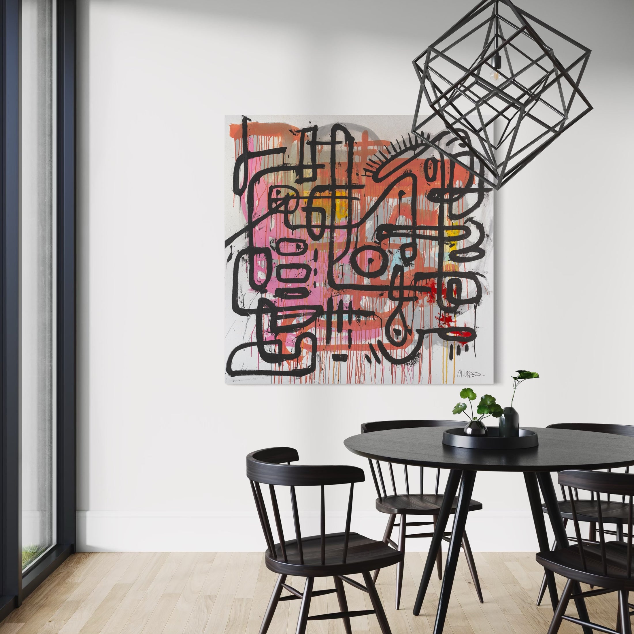 Abstract Artist Martin Breeze
