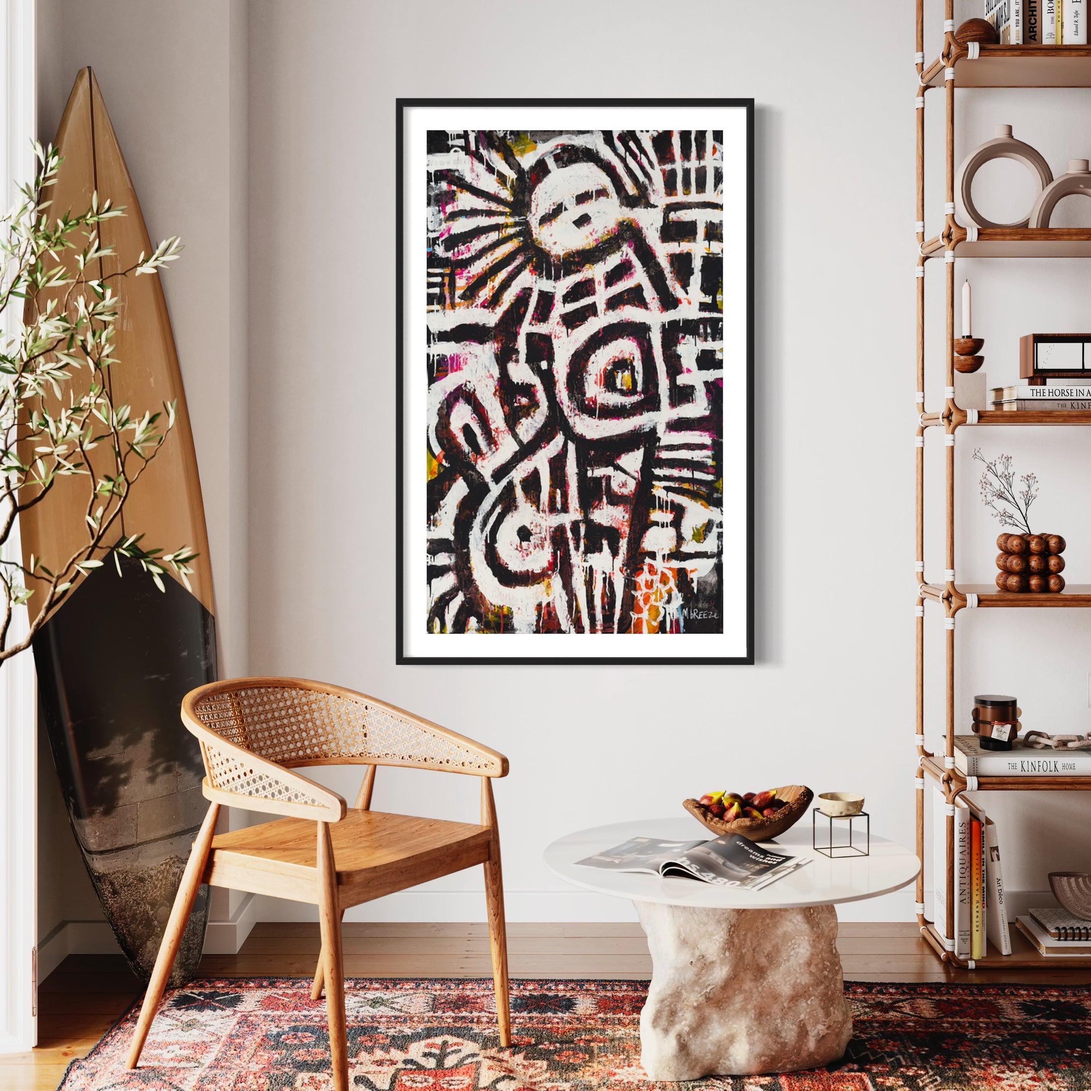 Abstract Artist Martin Breeze