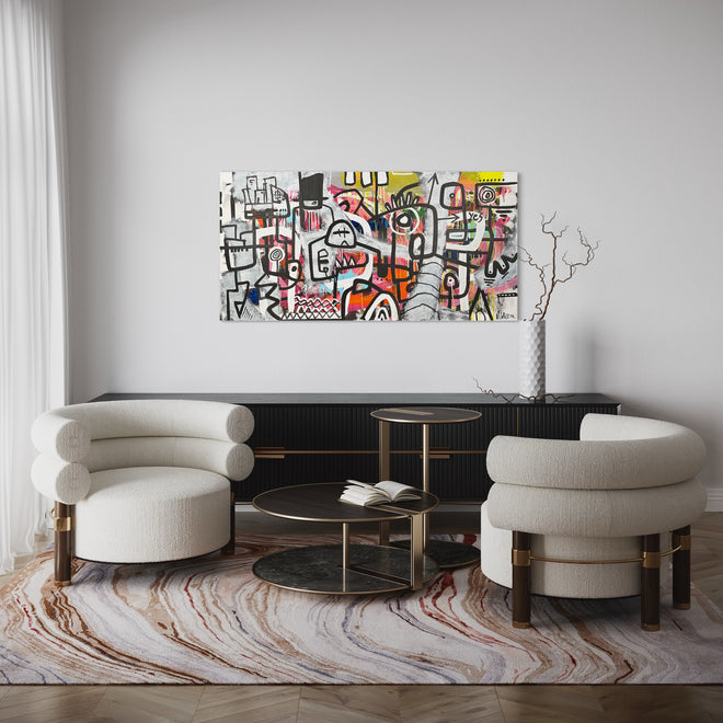 Abstract Artist Martin Breeze