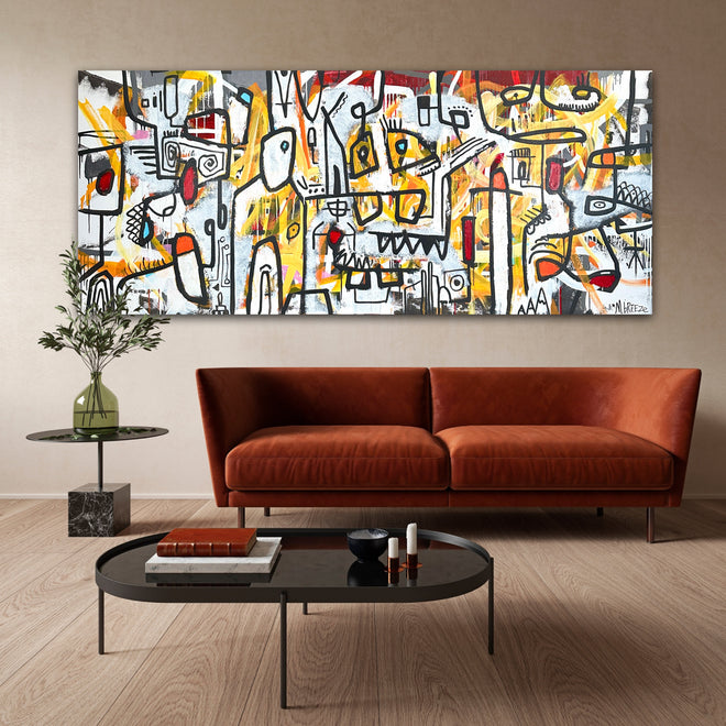 Abstract Artist Martin Breeze