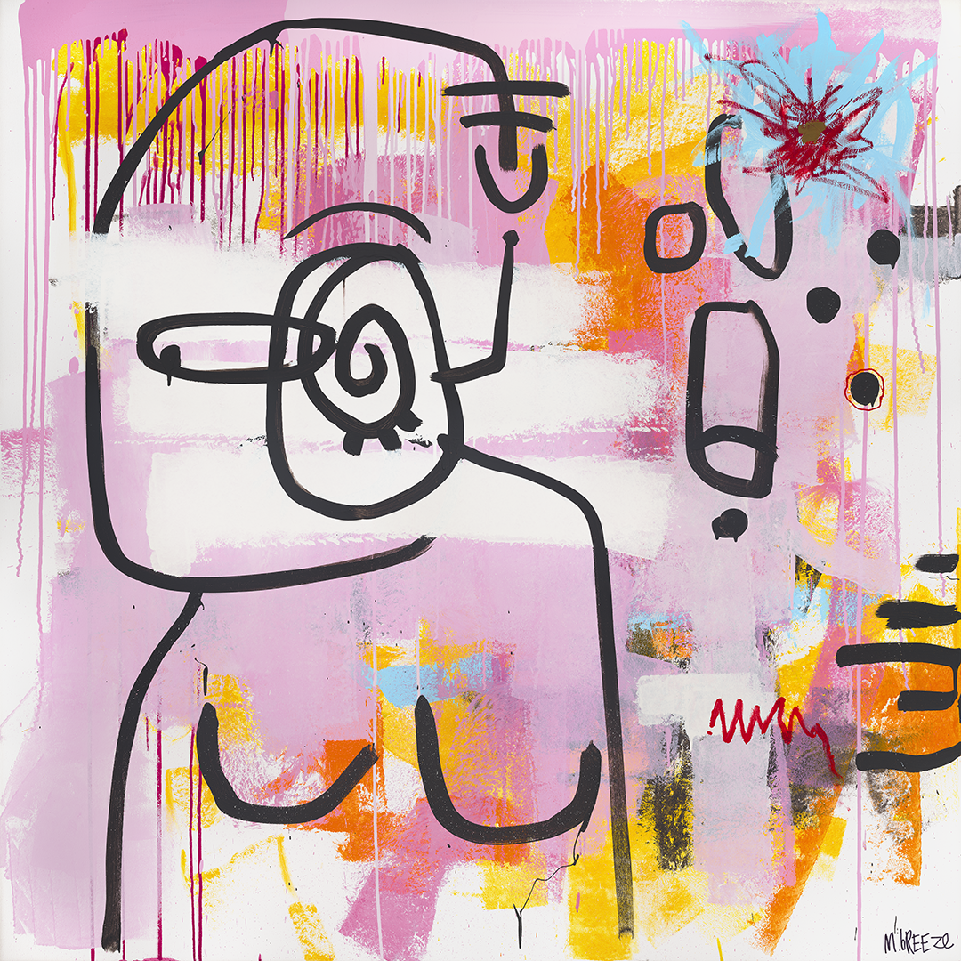 Abstract Artist Martin Breeze