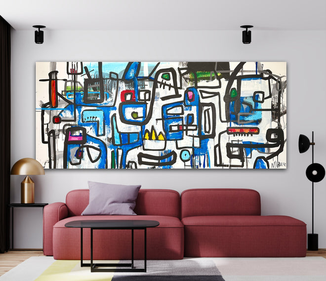 Abstract Artist Martin Breeze