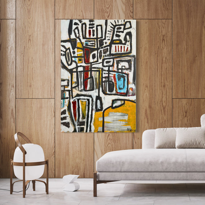 Abstract Artist Martin Breeze