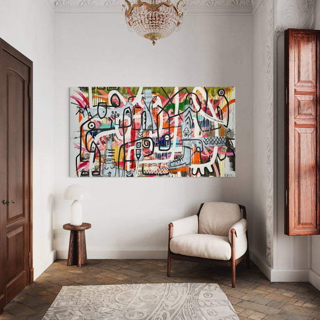 Abstract Artist Martin Breeze