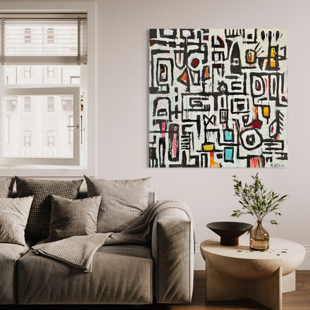 Abstract Artist Martin Breeze