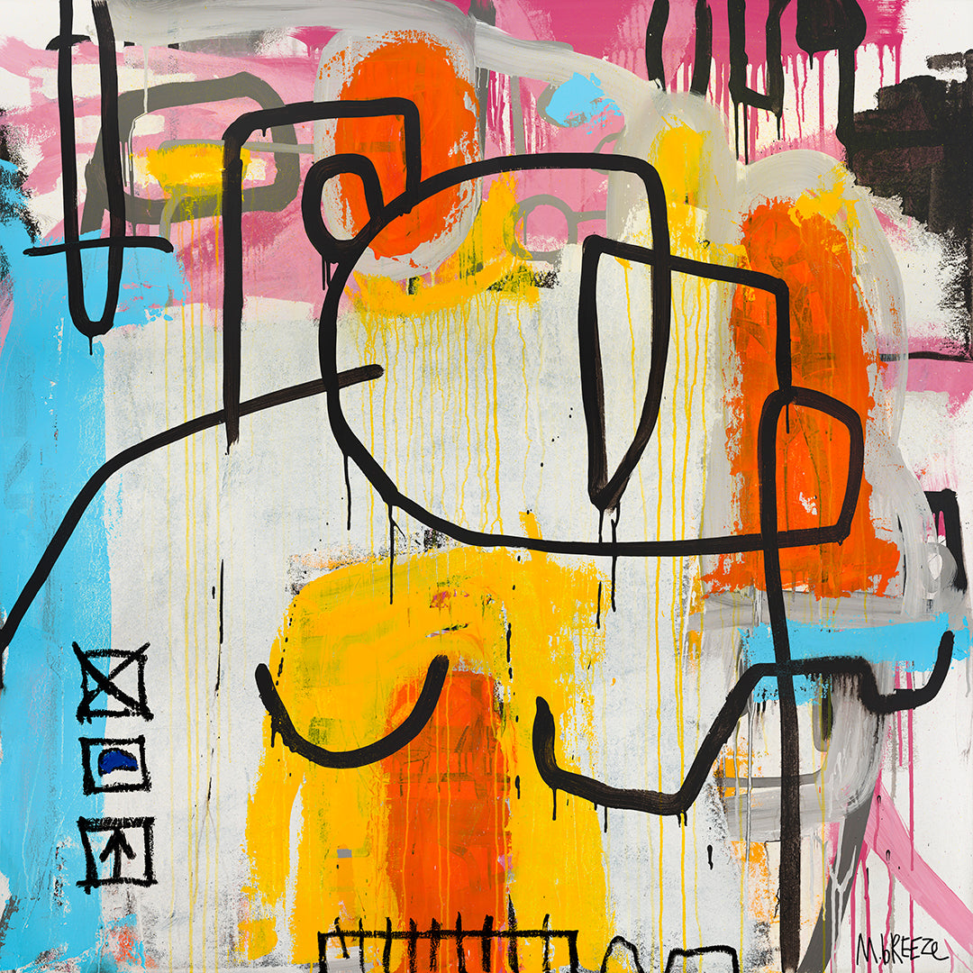 Abstract Artist Martin Breeze