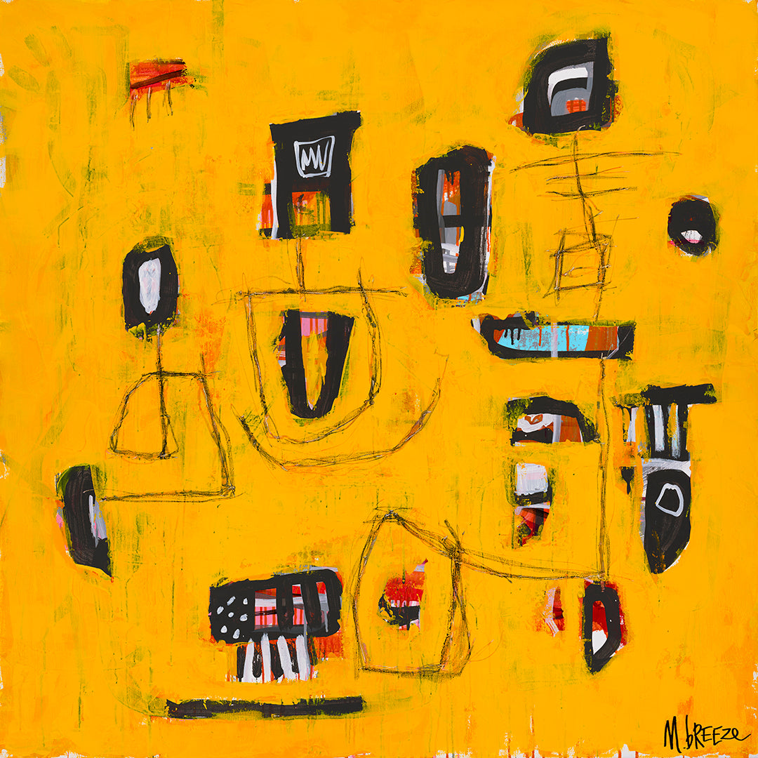 Abstract Artist Martin Breeze