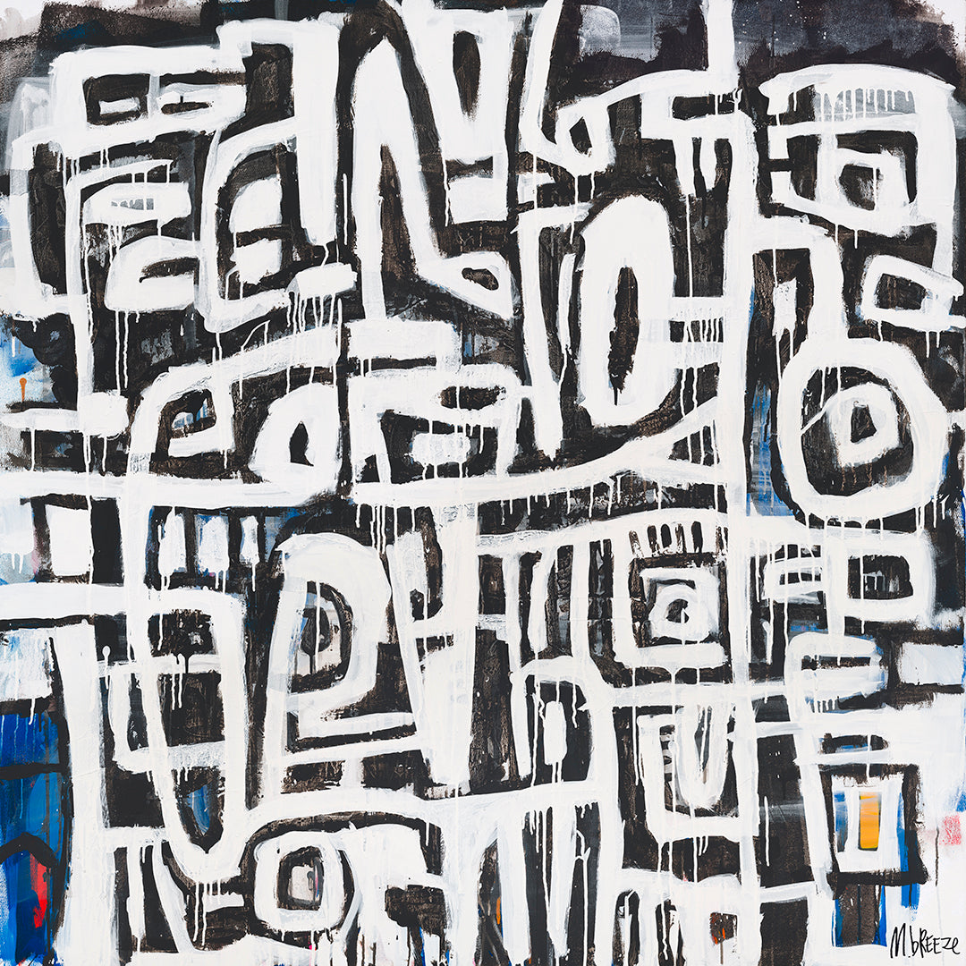 Abstract Artist Martin Breeze