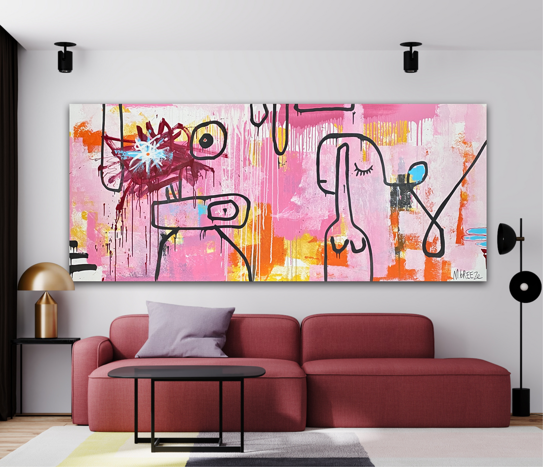 Abstract Artist Martin Breeze