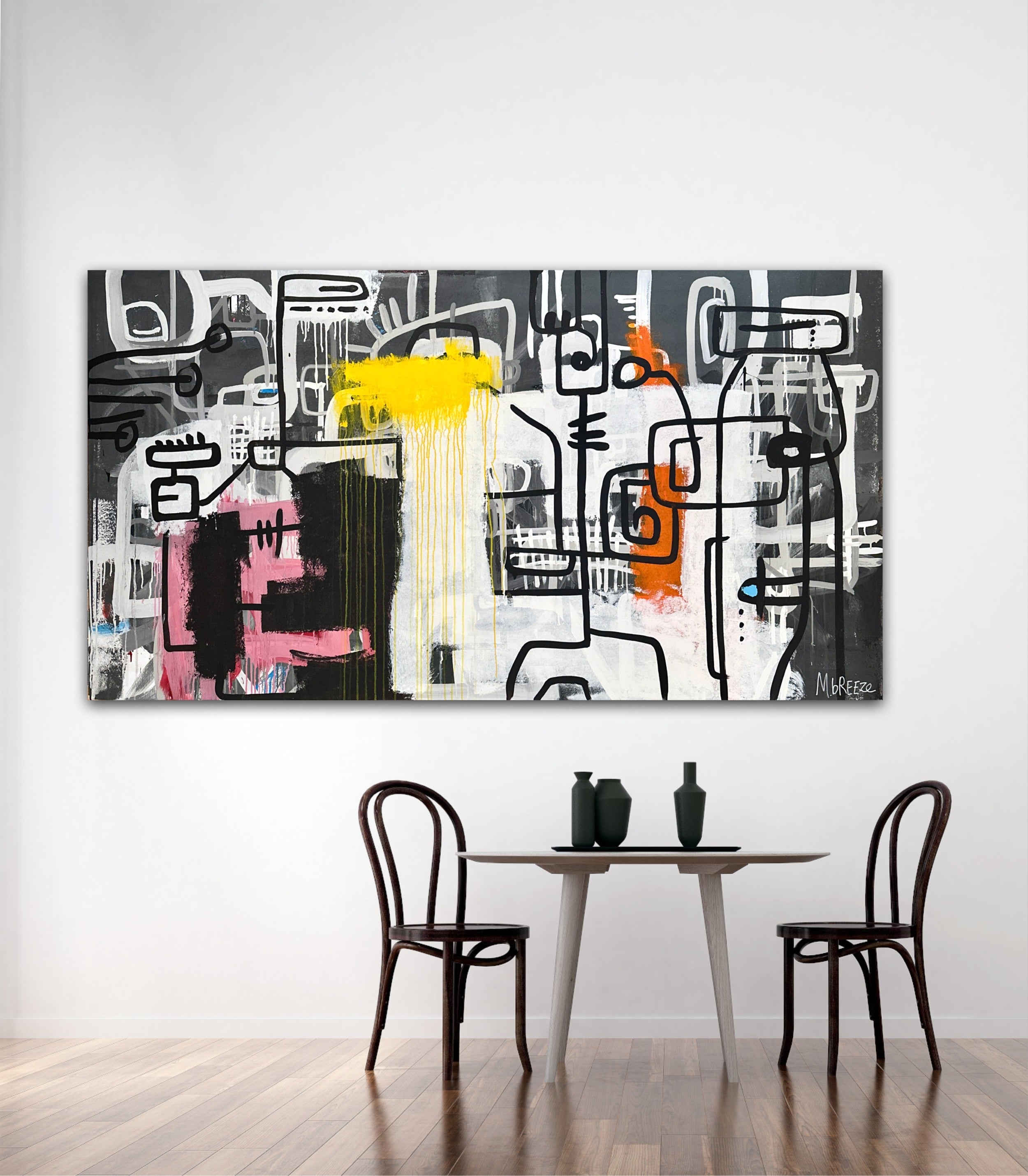 Abstract Artist Martin Breeze
